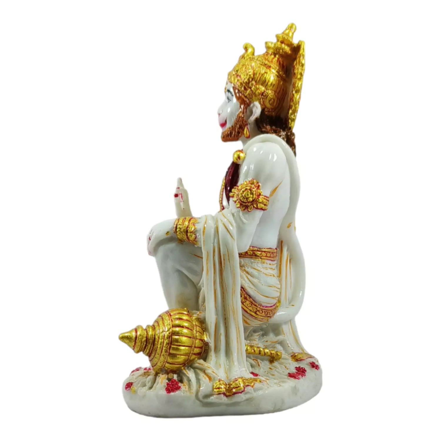 Hanuman with Gadda Resin Statue – Aurance