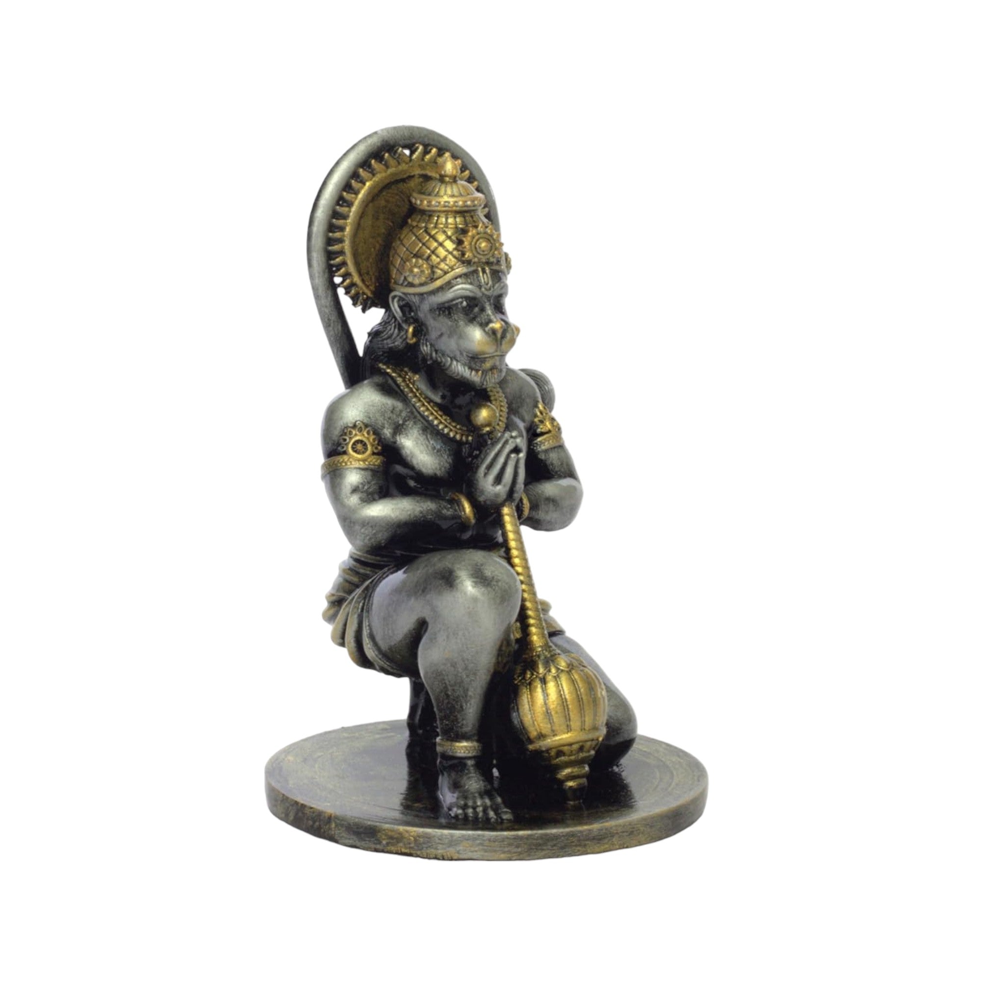 Divine Guardian: Hanuman Statue, car dashboard and desk – Aurance